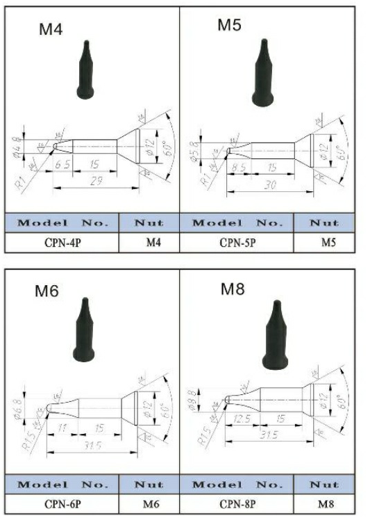 Custom KCF Alumina Zirconia Silicon Nitride Ceramic Locating Pin For ...