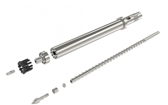 Mitsubishi Injection Molding Machine Screw And Barrel As Assemby