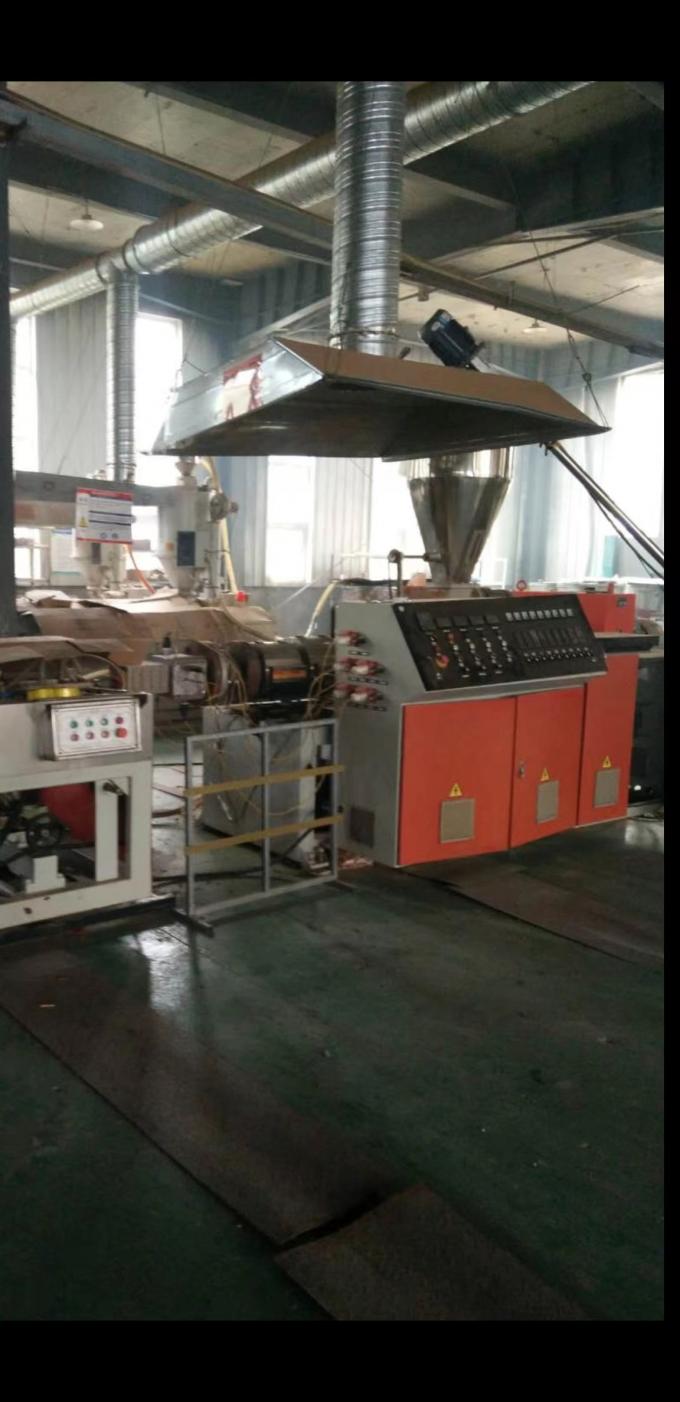 SJ75 Single Screw Extruder For Extruding Pipes And Sheets