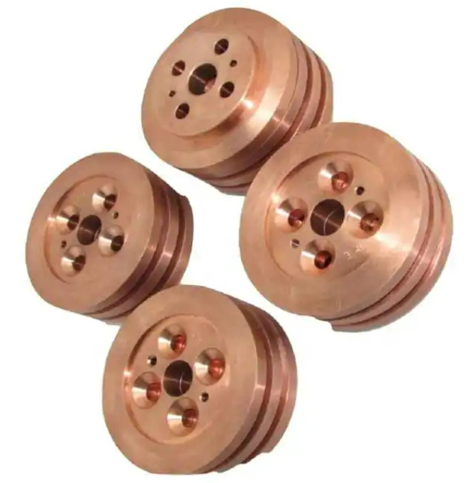 Copper Alloy Electrode Welding Wheel CuCrZr For Seam Welder Resistance ...