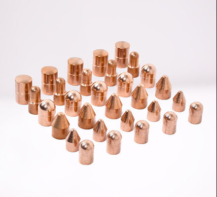 Resistance Welding Copper Electrodes Cap Tips For Spot Welding Gun ...