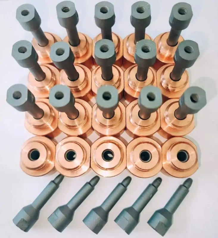 Nut Projection Welding KCF Positioning Pin Electrode Core / Cap / Cover ...