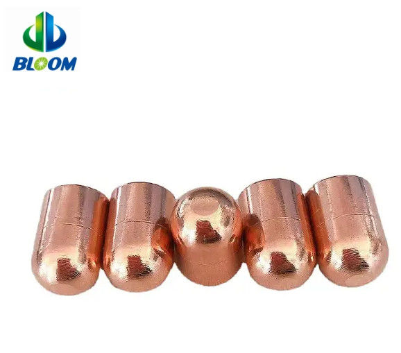 D Shape Cucrzr Cap Tip For Spot Welding Gun 1 / 9.6 16mm 23mm