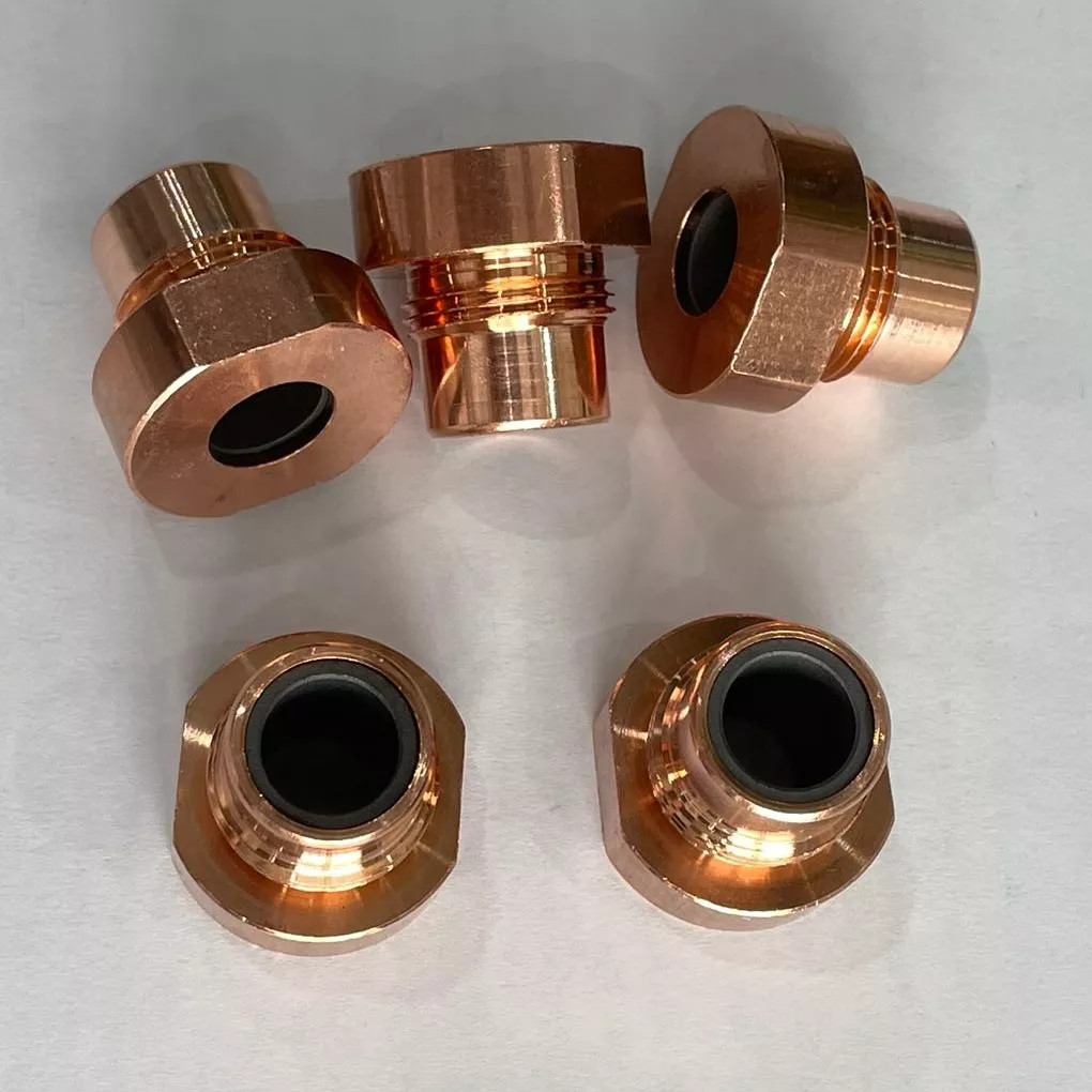 KCF Sleeve Bolt For Stud Welding Electrodes Custom Size / Design CuCrZr ...