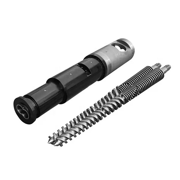 65/132 Conical Twin Screw Barrel For PVC Pipe Profile WPC Spc Pipe