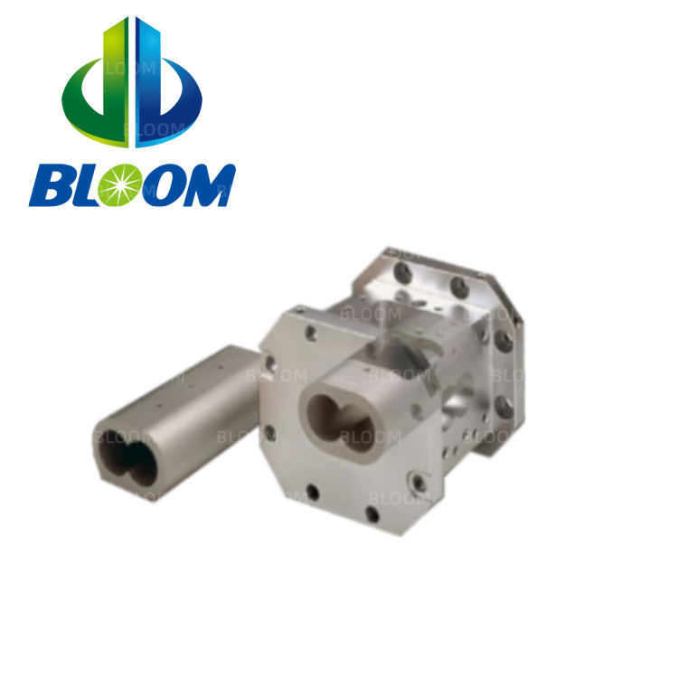 W6Mo5Cr4V2 Plastic Extruder Barrel For Twin Screw Extruder LDPE/HDPE/PP ...