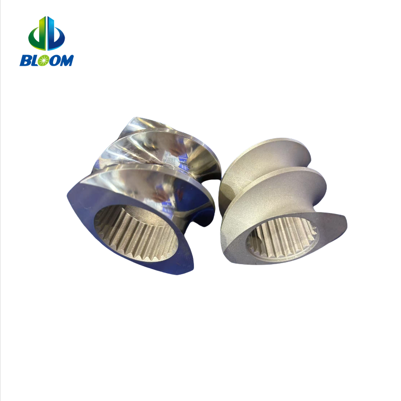 ZSK Twin Extruder Parts Screw Elements For Lithium Battery Slurry ...